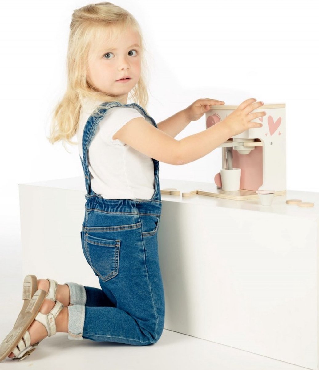 Label Label - Houten Espresso Machine | Keekabuu