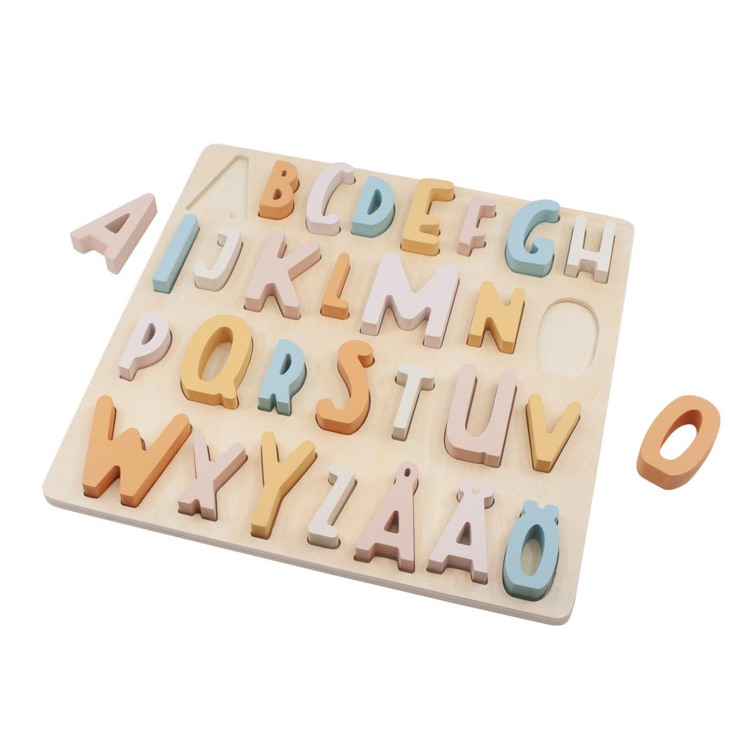 Sebra - Houten Alfabet ABC Puzzel | Keekabuu