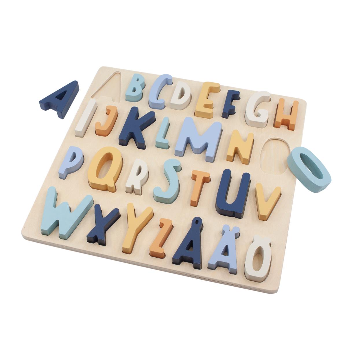 Sebra - Houten Alfabet ABC Puzzel | Keekabuu