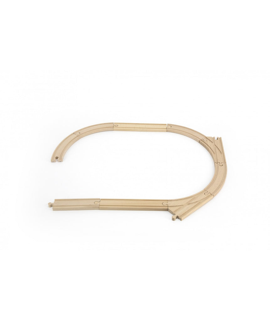 Tryco - Houten Treinset Rails Uitbreidingsset