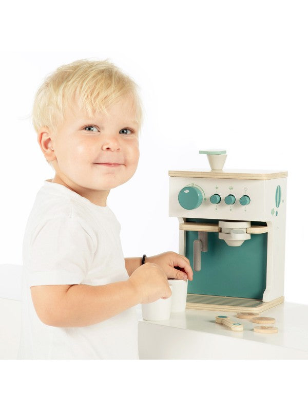 Label Label - Houten Espresso Machine | Keekabuu